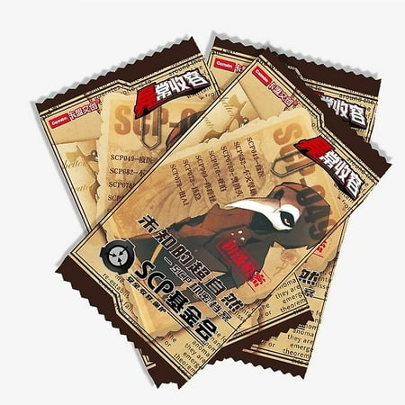 Scp Foundation Card Paper Blind Box Shelter 049 Monster Card Kids ...
