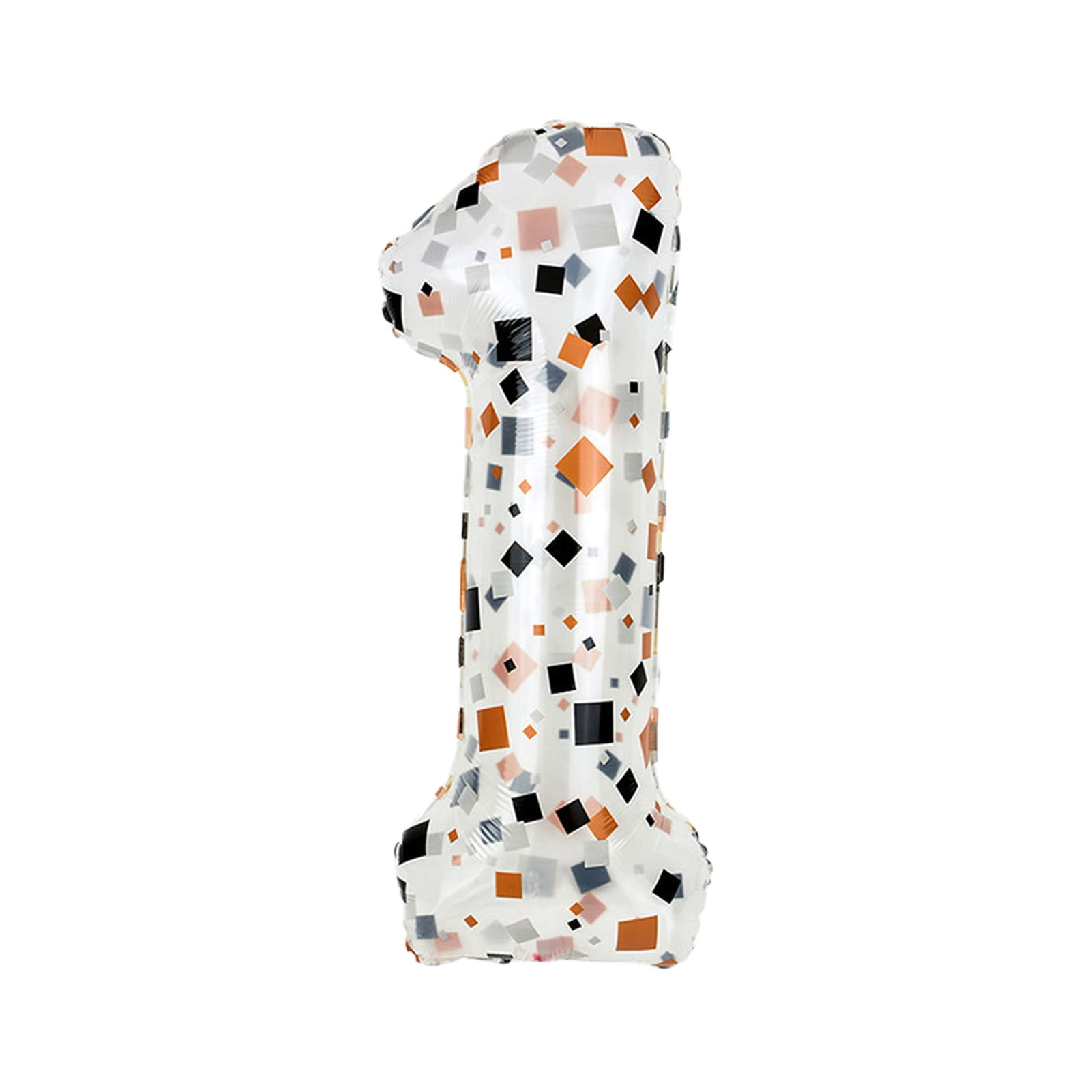 Washranp 40 Inch Large Multicolor Numbers Balloons 0-9,Aluminum Foil ...