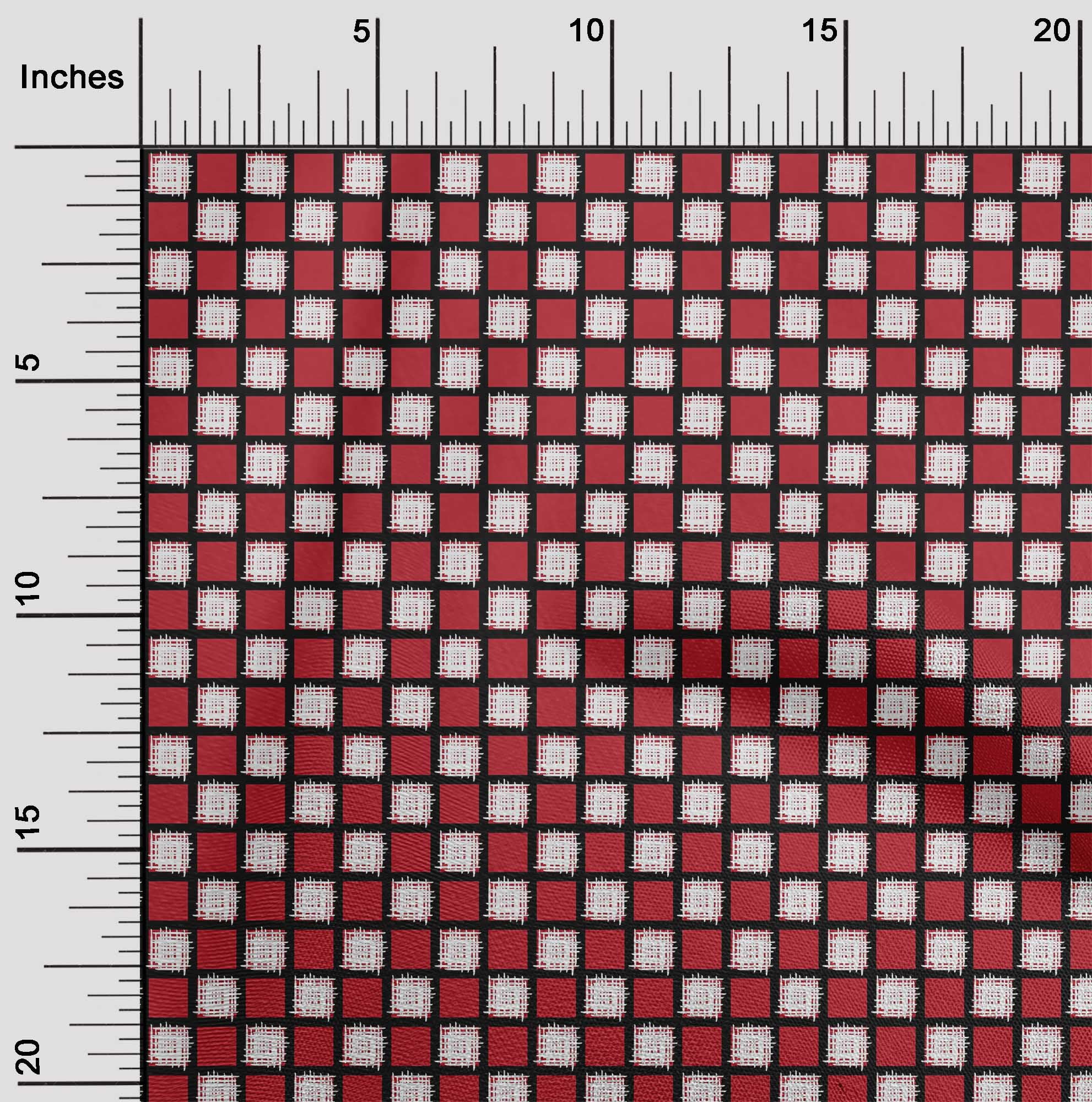 oneOone Viscose Jersey Fabric Check Ikat Fabric Prints By Yard 60 Inch ...