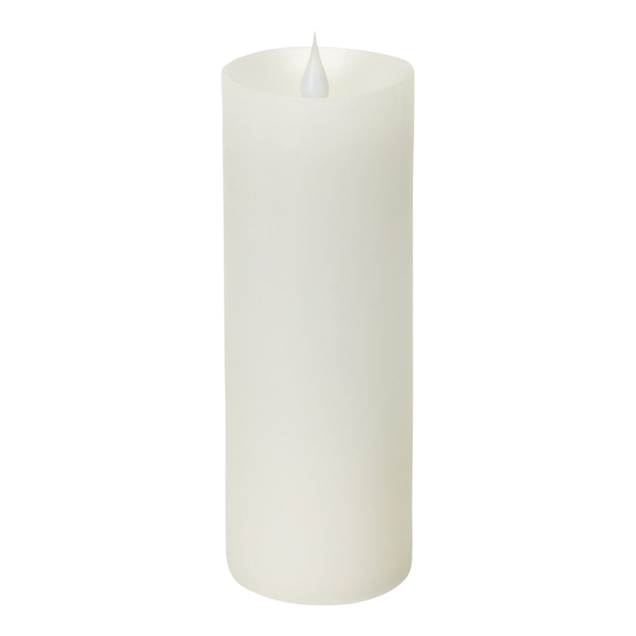 Simplux Led Pillar Candle With Moving Flame (Set Of 2) 3"D X 7"H ...