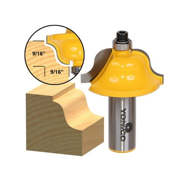 Base Board / Panel Raiser - Ogee Router Bit - 2-1/2" Diameter - Yonico ...
