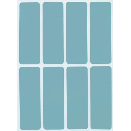 Royal green Rectangular coding Stickers Write on Labels for Organizing ...