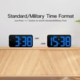 JINYUN-Digital Wall Clock with 4" Huge Clear Digits - Digital Clock for ...