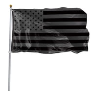 Black Velvet Chevron Flag Banner - Walmart.com