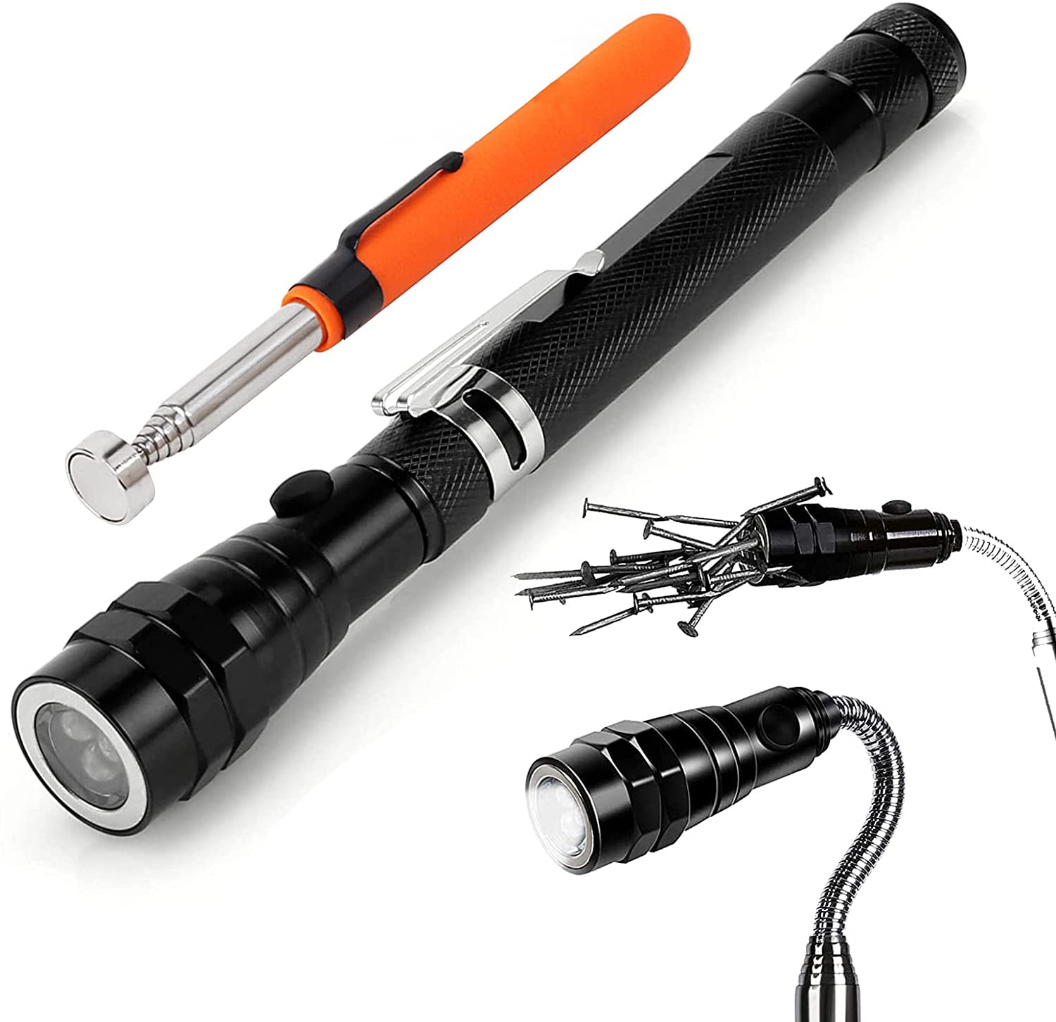 Madala Father's Day Gifts for Dad Telescoping Magnetic Pickup Tool Set ...