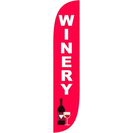 LookOurWay Winery Feather Flag, 12-Feet | Walmart Canada