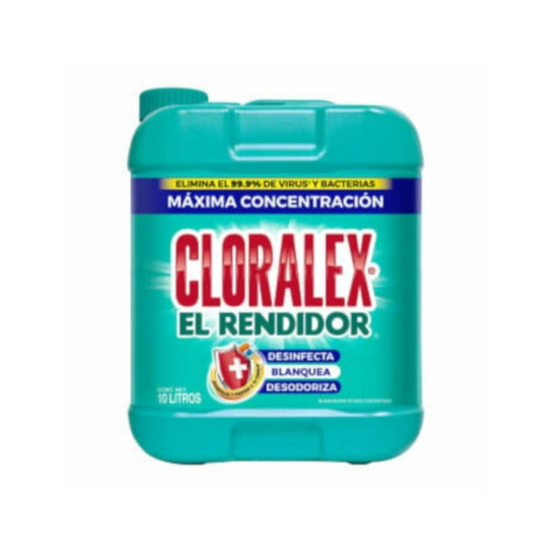 Blanqueador Cloralex Galón 10 lt Cloralex Cloralex | Walmart en línea