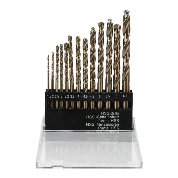 Juego de Brocas Helicoidales Bling Bling 13 Piezas de Acero de Alta Velocidad | Bodega Aurrera ...