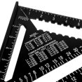Aluminum 12-inch Rafter Square Carpenter Measuring Layout Tool Alloy ...