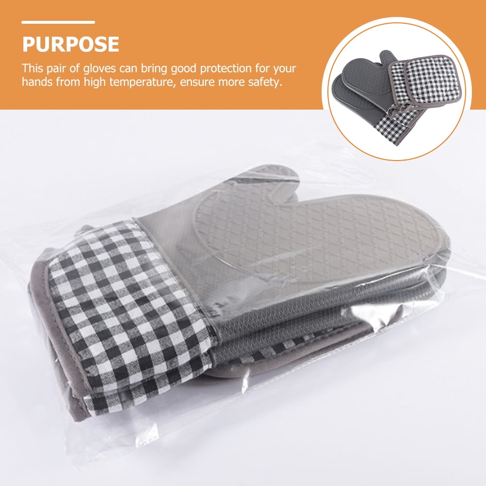 Click here for Washwepe 1set Thickened Heat Resistant Oven Mitten... prices