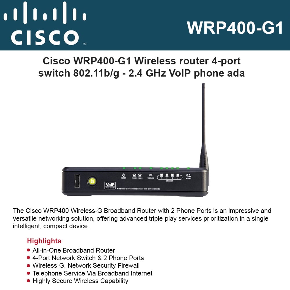 Cisco Wireless Router Ports