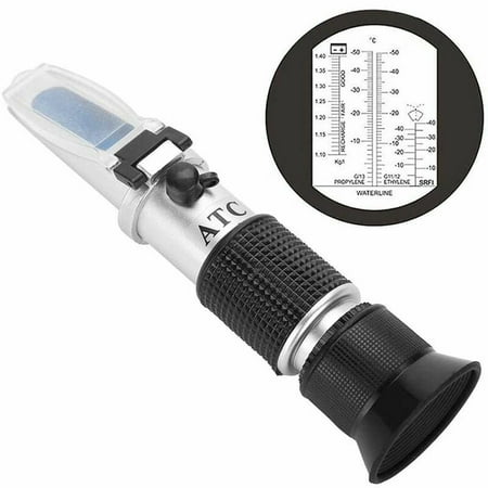 Small 4in handy portable antifreeze coolant refractometer for ...