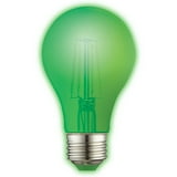 Great Value Green LED Light Bulb 7.5W (60W Equivalent) A19 E26 ...