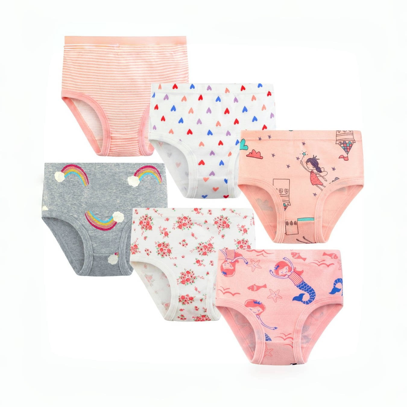 Click here for Snnroo 6 Packs Little Girl Underwear Toddler Panti... prices