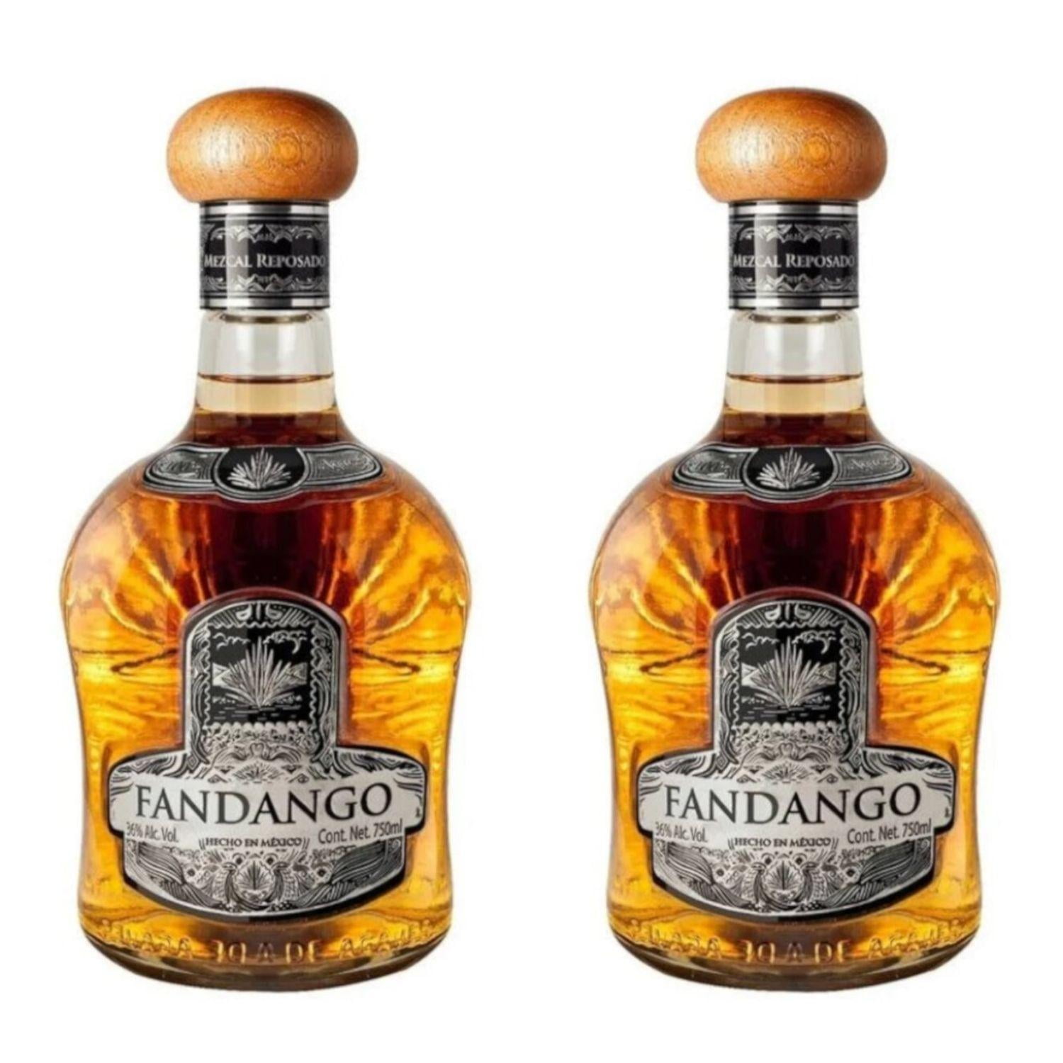 Pack de 2 Mezcal Fandango Reposado 750 ml | Walmart en línea