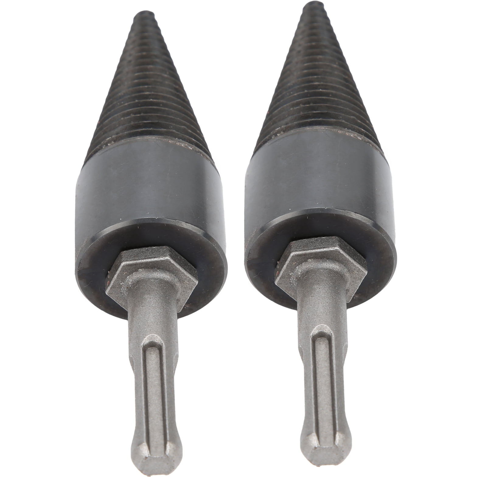 LYUMO Wood Splitting Drill Bit,Firewood Splitter Drill Bit,2Pcs Twist ...