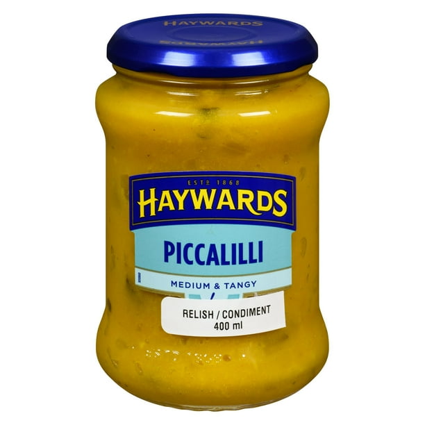 Haywards Piccalilli Medium&Tangy Traditional Onions, Piccalilli 6x400g ...