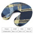 11.4in U-Shaped Pillow Strap With A High Resilience Memory Foam Core ...