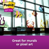 Post-it Super Sticky Notes, 3" x 3", Purple, 5 Pads/Pack - Walmart.com