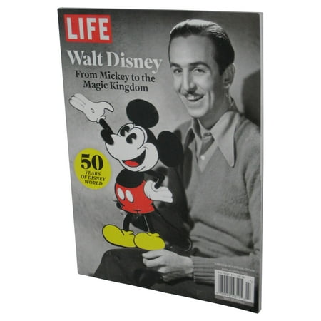 LIFE Walt Disney From Mickey To The Magic Kingdom Magazine Book ...