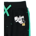 Disney Mickey Mouse Fleece 2 Pack Jogger Pants Toddler to Little Kid ...