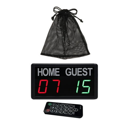 Mini Magnetic Electronic Scoreboard For Indoor Games Football ...