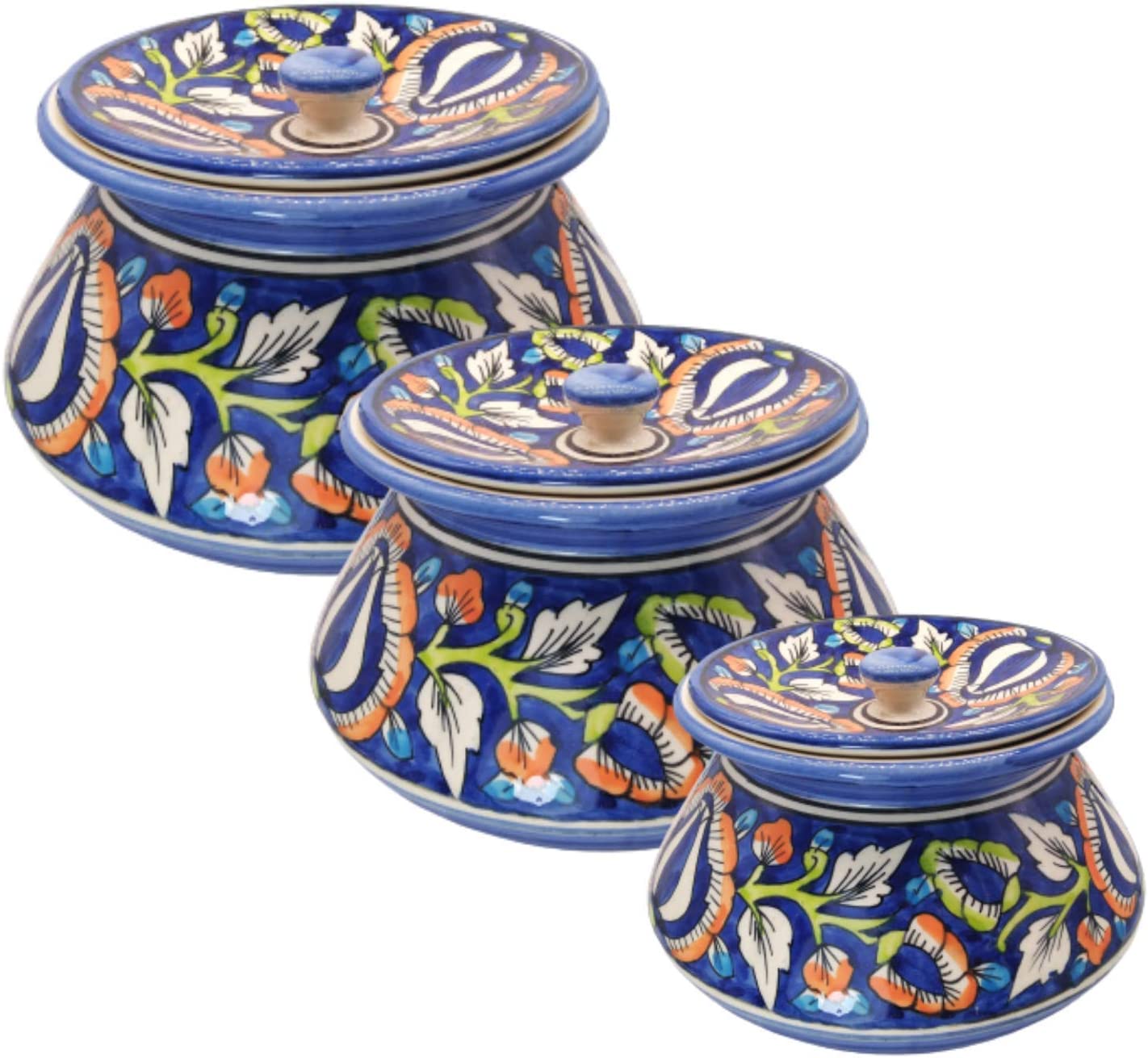 India Meets India Serving Handi With Lid Rice Pulao Biryani Vegetables ...