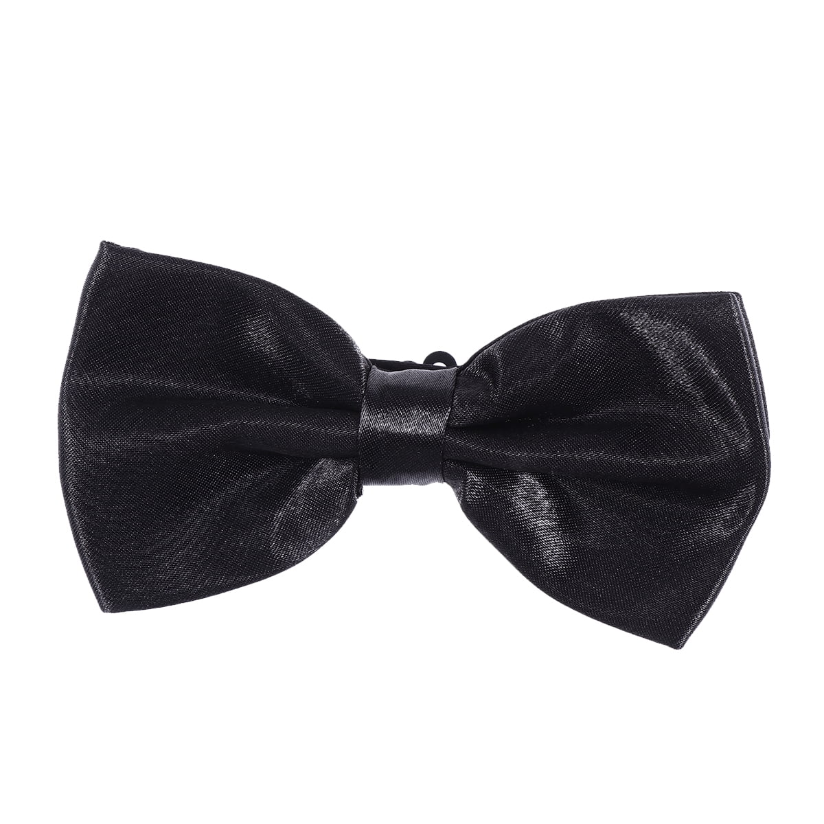 Click here for Pixnor Mens Polyester Silk Bow Tie Solid Bowtie Bo... prices