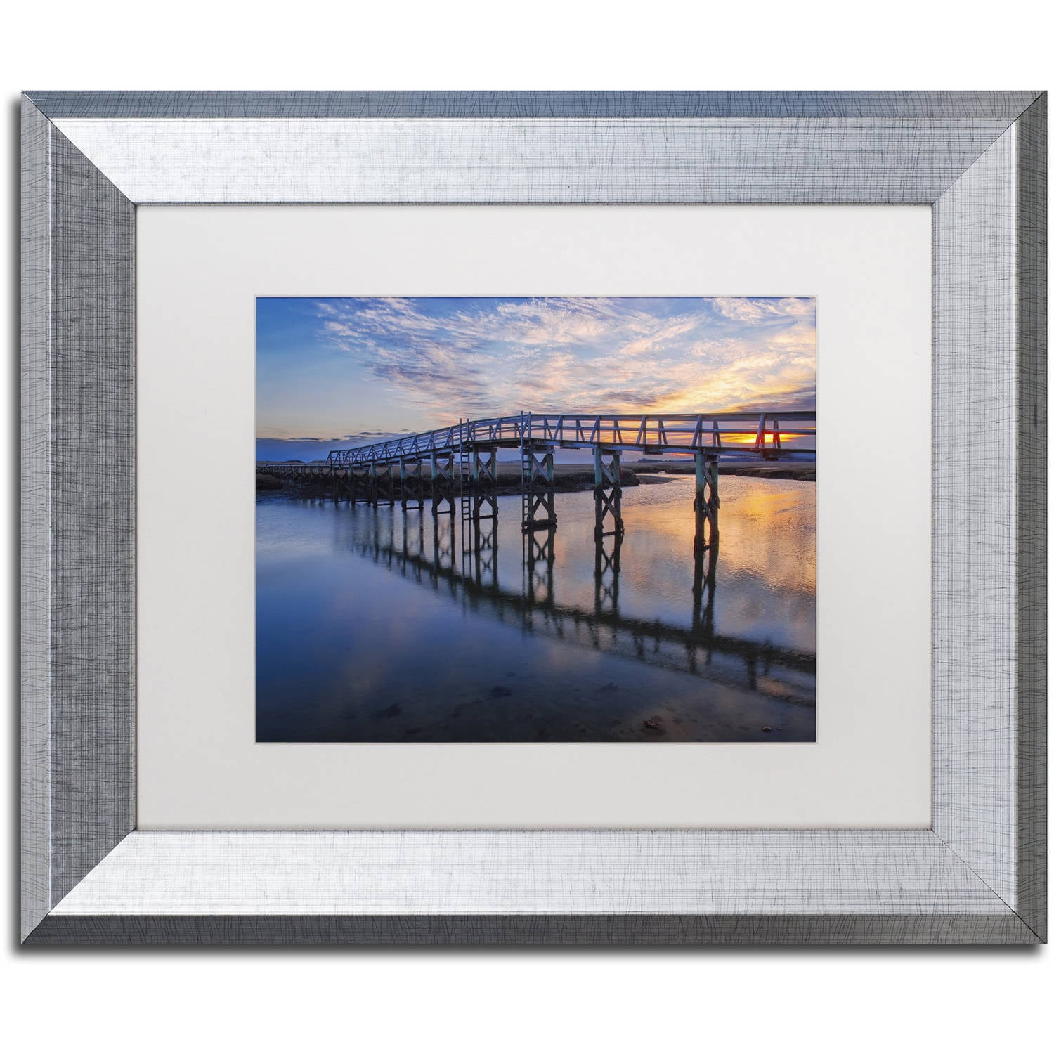 Trademark Fine Art 'Under the Boardwalk' Canvas Art by Michael ...