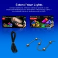 Enbrighten VIBE 100ft 72 LEDs Permanent Outdoor Eternity Lights, Eave ...