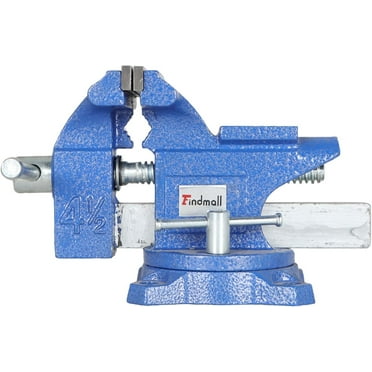 Shop Fox 360-Degree Swivel Parrot Vise, 4.75 in. Capacity, 3-1/2 in. x ...