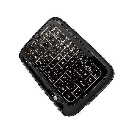 H18 2.4G Wireless Backlight Whole Panel Touchpad Keyboard Air Mouse For ...