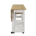 American Trails Breakfast Cart with Drop-Leaf Table, Square, American ...