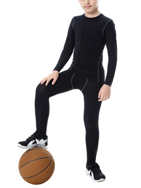 Child Sports Compression Base Layer T-Shirt Quick-dry - Walmart.com