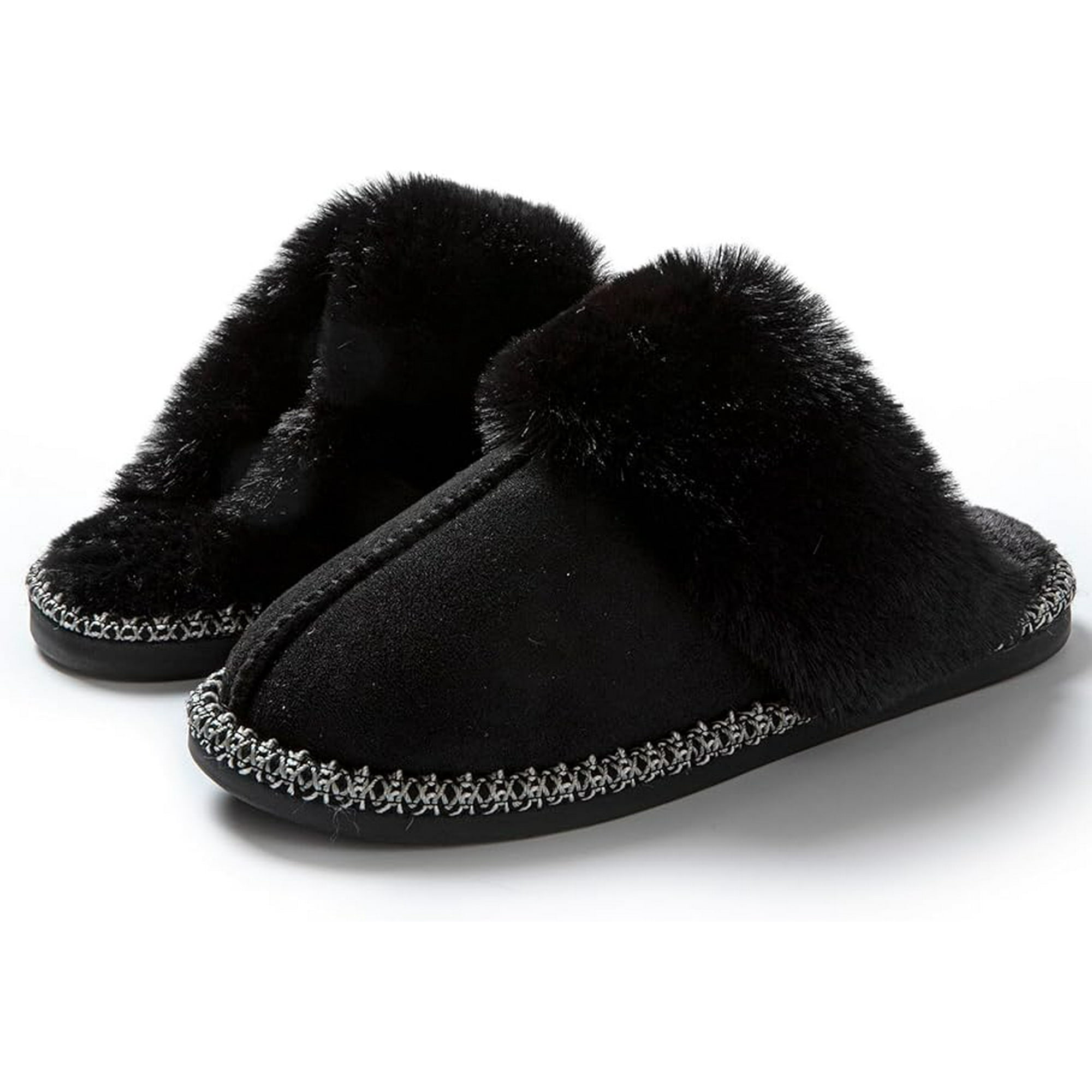 Click here for Land Vogue Classic Scuff Slippers For Women With U... prices