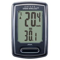 CATEYE Urban Wireless+ Bicycle Computer, Speedometer for Cycling with ...