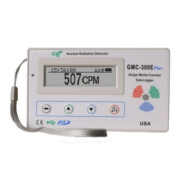 GQ GMC-300E Plus Nuclear Radiation Detector Geiger Counter - Walmart.com