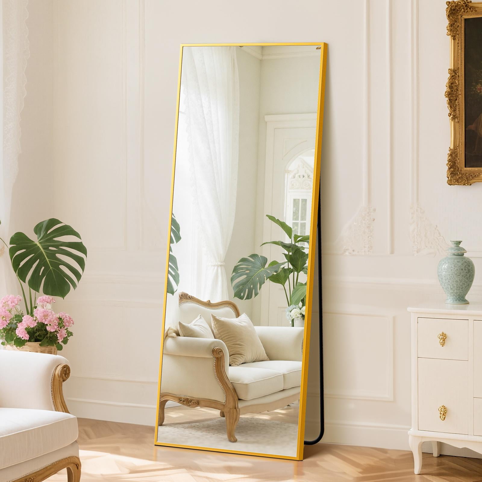Click here for Edx 64X21 Full Length Floor Mirror  Rectangle Full... prices