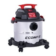 Ecomax 5 Gallon 4 HP Stainless Steel Wet/Dry Vacuum - Walmart.com