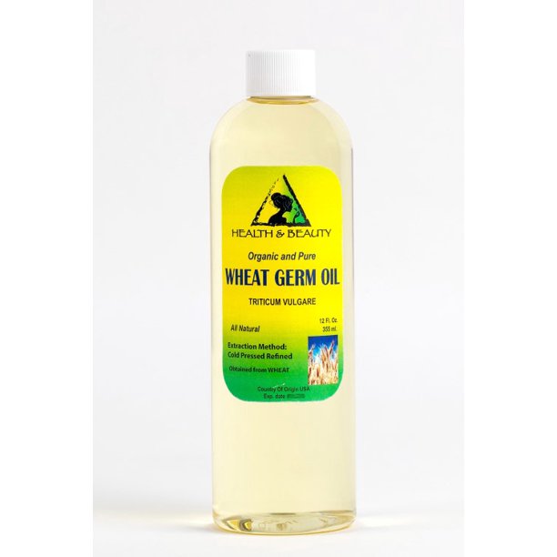 Wheat germ oil refined organic carrier cold pressed premium 100% pure ...