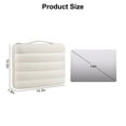 Laptop Case Sleeve, EEEkit 13/14'' Fluffy Padded Laptop Bag Cover Fit ...