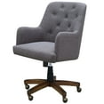 Better Homes & Gardens Tufted Office Chair, Gray Fabric Upholstery and ... Better Homes & Gardens Tufted Office Chair, Gray Fabric Upholstery and ...