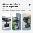 TELESIN 360° Rotation Magnetic Backpack Clip Clamp Mount for GoPro Hero ...