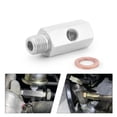 M10x1.5Female Oil Pressure Sensor 1/8NPT Tee to M10x1.5 Male Adapter ...