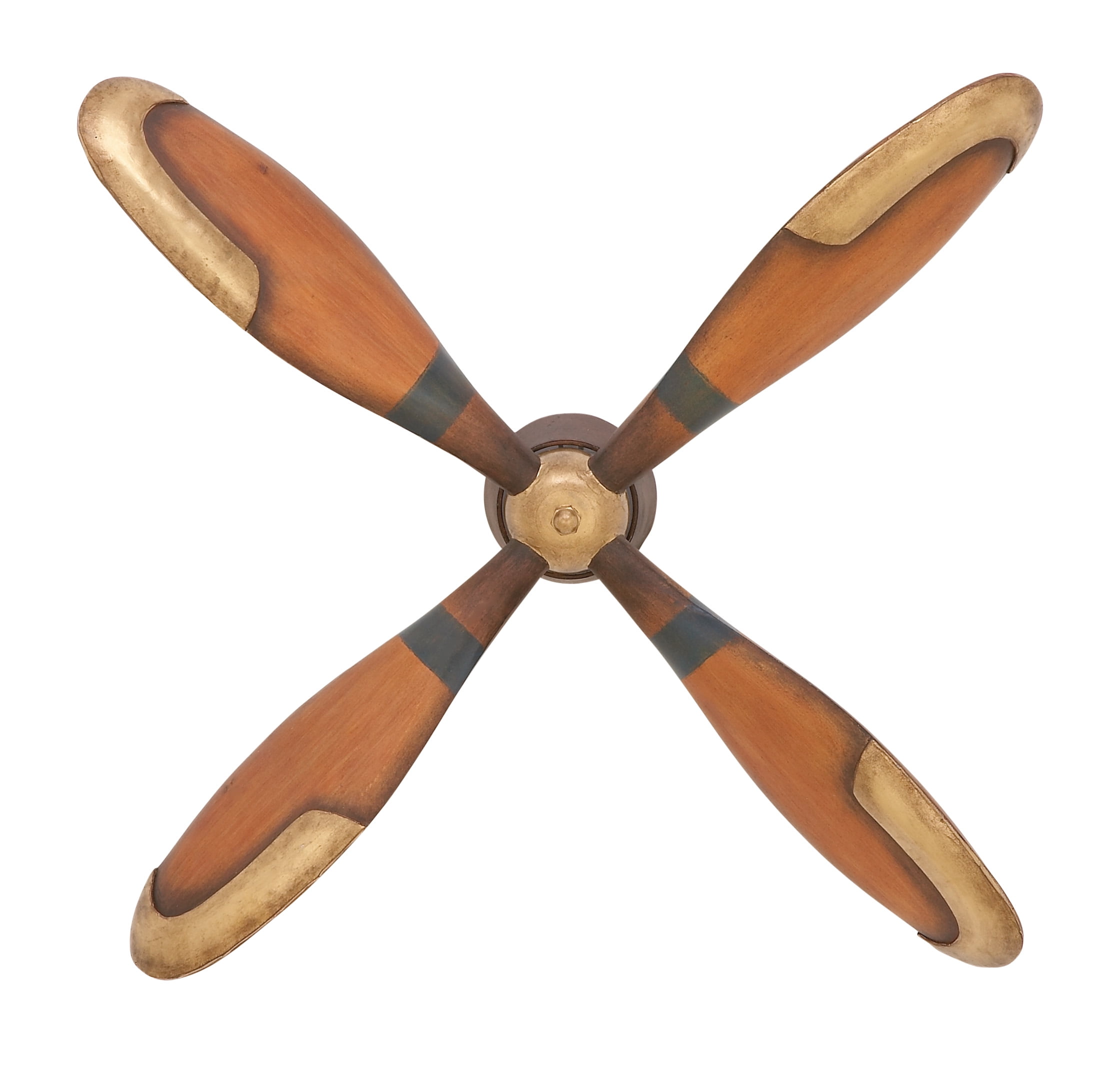 Decmode Rustic 31 X 31 Inch Iron Propeller Wall Decor - Walmart.com