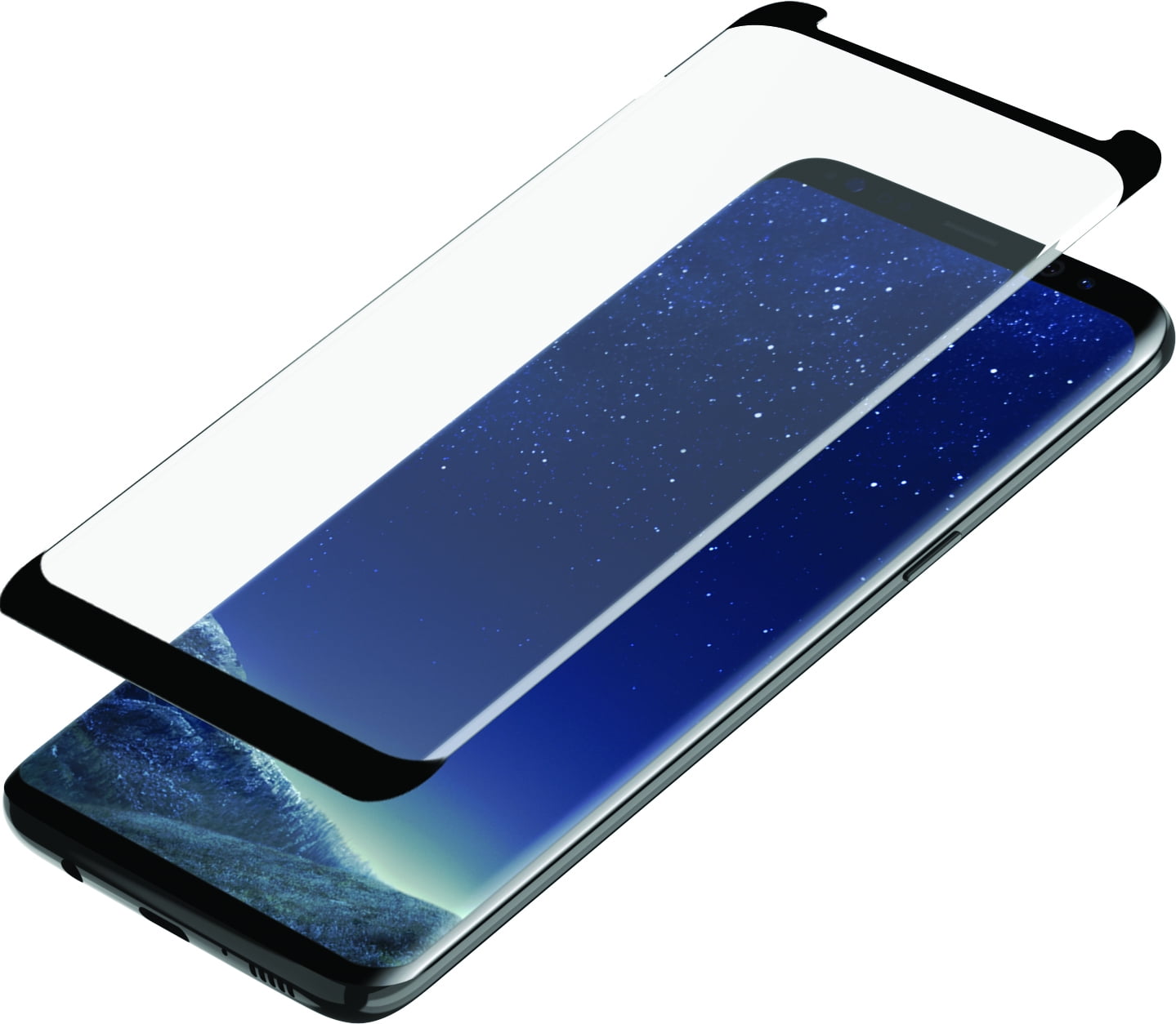 Blackweb Curved Impact Glass Screen Protector with Error-Free ...