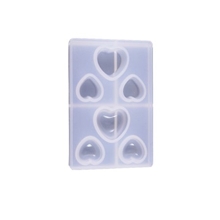 Resin Molds Silicone Star Moon Love Heart Reusable DIY pieces moon and ...