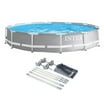 Intex 14' x 48" Ultra XTR Round Frame Above Ground Swimming Pool with ...