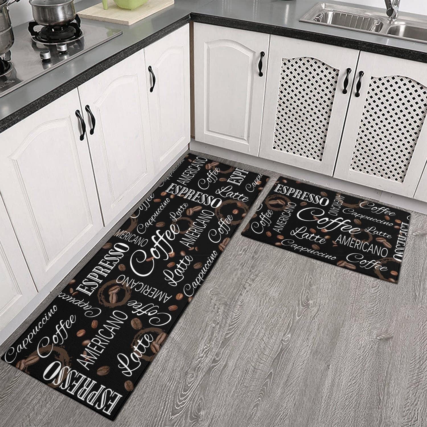Click here for Waykingo Coffee Kitchen Mat Set Of 2 Non Slip Kitc... prices