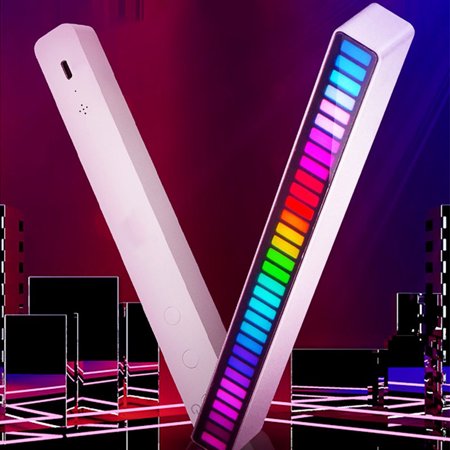 Light Bar 5W LED RGB Sound Control Rhythm Music Rhythm RGB Light; Music ...